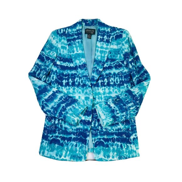 Lafayette 148 New York | Jackets & Coats | Vintage Silk Watercolor Tie ...